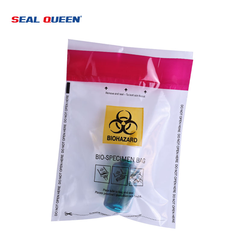 Bio Specimen Bag with High Security Seal