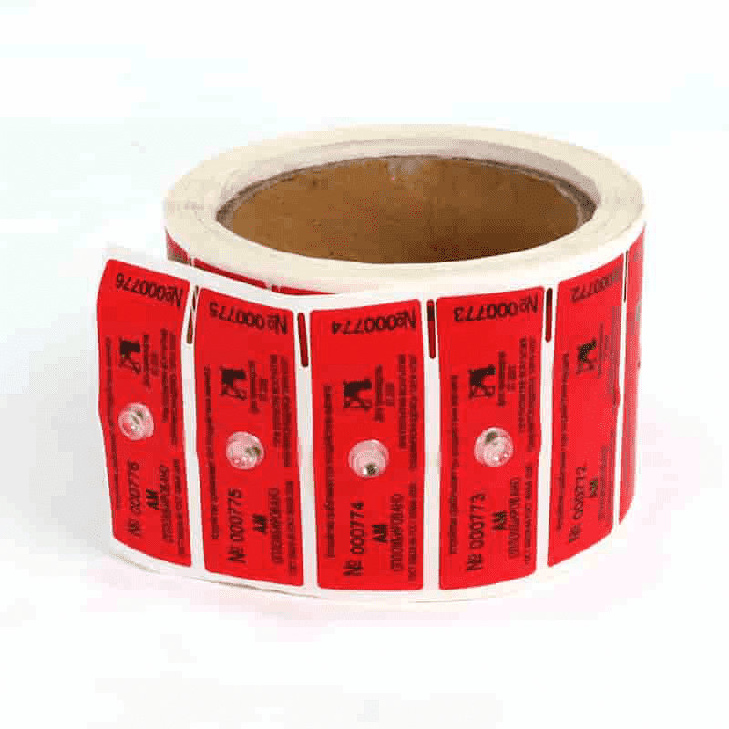 Seal Queen Customized High Quality Anti-Magnet Tamper Evident Security ...