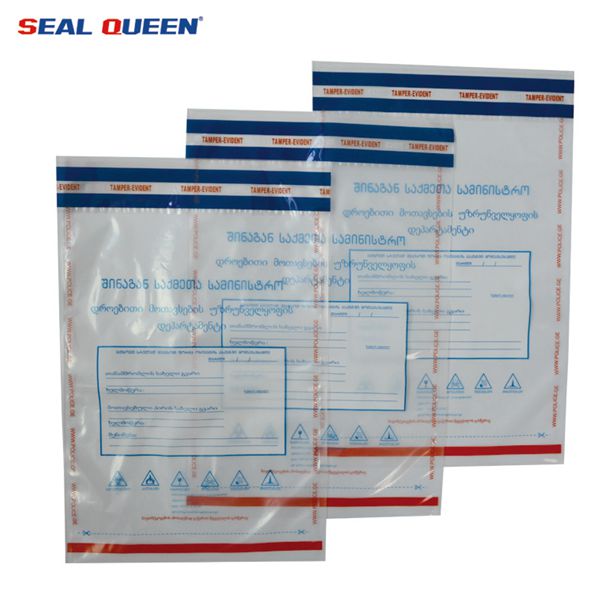 Police/Government Tamper evidence security bag